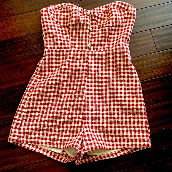 Pants & Jumpsuits | Vintage Style Romper | Poshmark